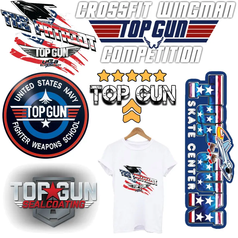 Top-Gun-Patch-Clothing-Thermoadhesive-Patches-on-Clothes-Iron-on ...