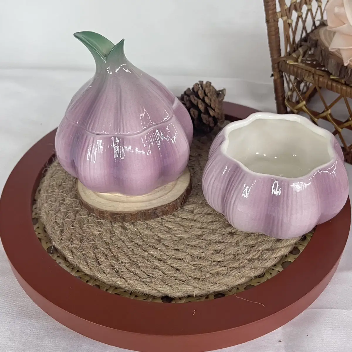 New Onion Embossed Storage Box Light Luxury Modern Home Cute Candy Jar ...