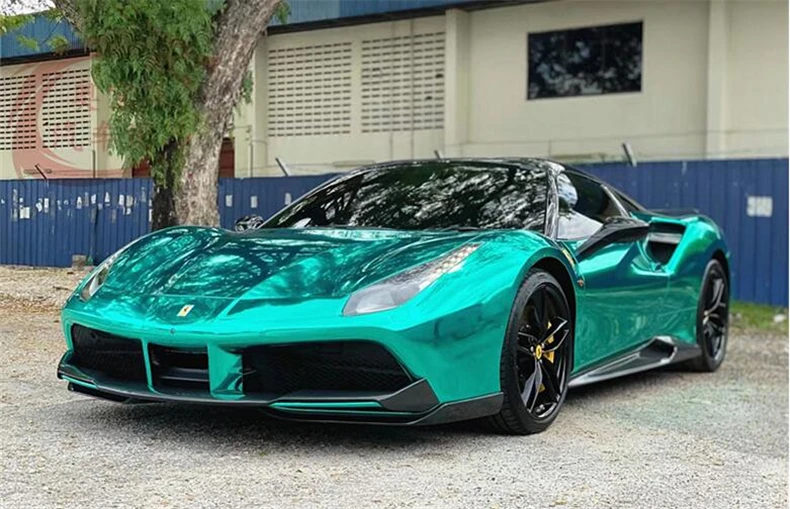 For Ferrari 488 High Quality REAL Carbon Fiber Front Lip Splitters Rear ...