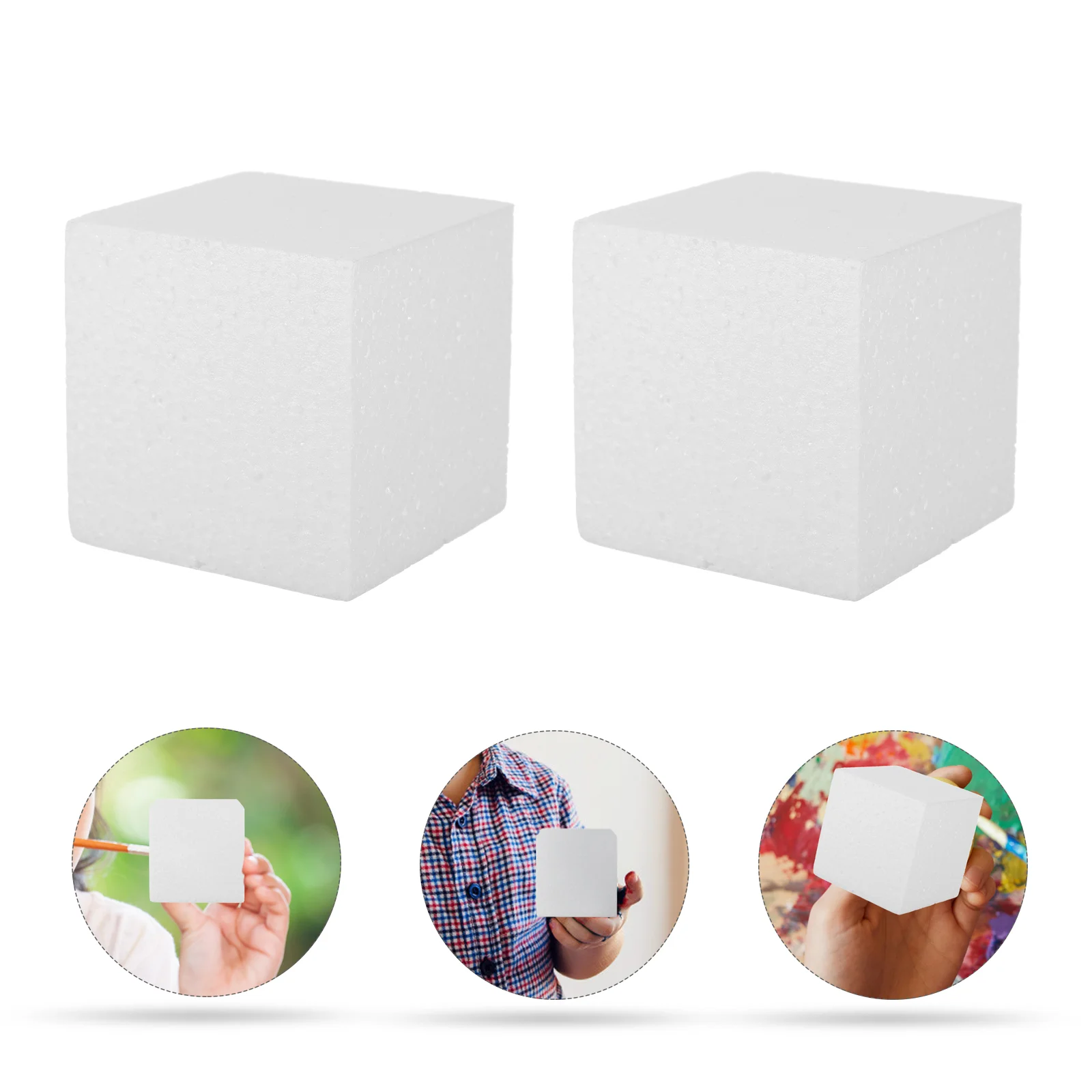 10pcs-Polystyrene-Foam-Cube-for-Model-Making-Project-Foam-Block-Craft ...