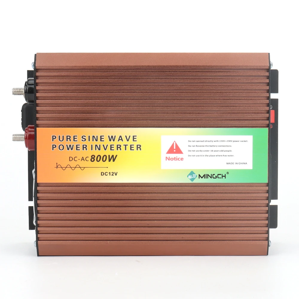Peak 1600w Sustain 800w Inverter 12v 220v Pure Wave Inverter Off Grid ...