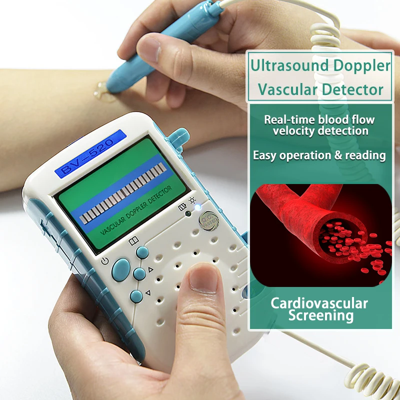Portable-Vascular-Blood-Flow-Detector-Blood-Velocity-Waveform-Health ...