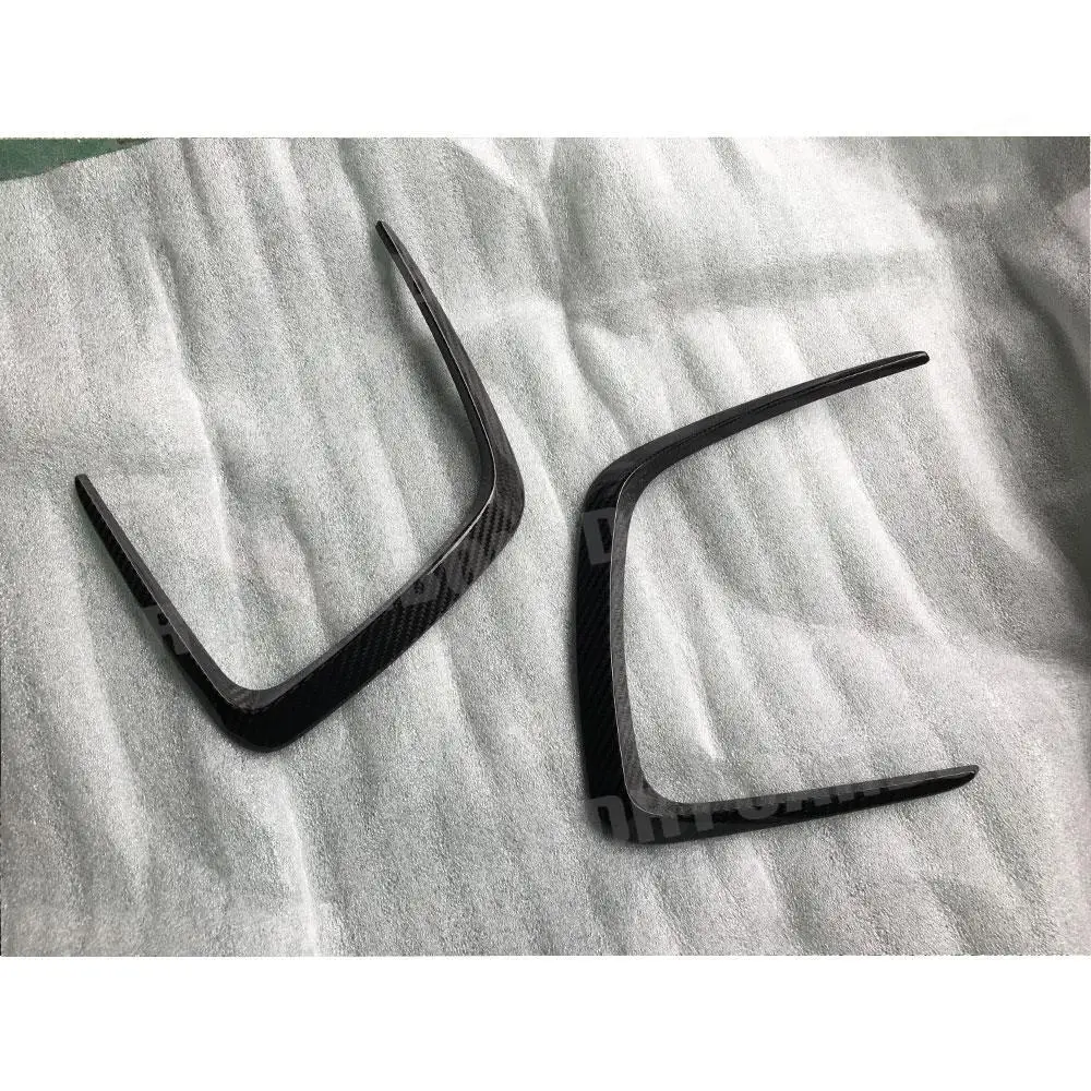 Dry Carbon Fiber Front Engine Hood Canards Splitters Car Decoration for BMW 3 Series G80 M3 4 ...