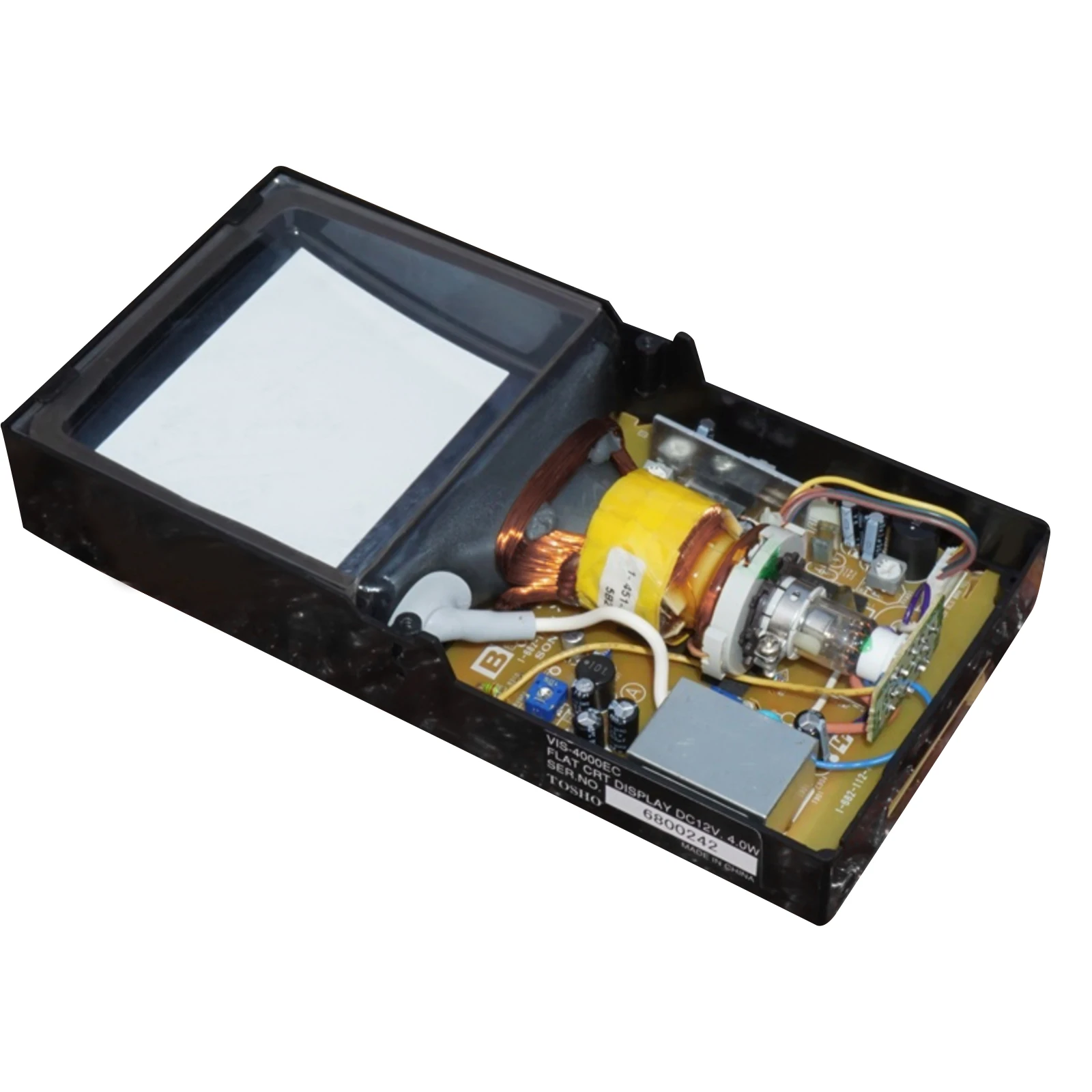 Mini-4-inch-CRT-Monitor-12V-4-2W-Micro-4-CRT-Black-White-Monitor ...