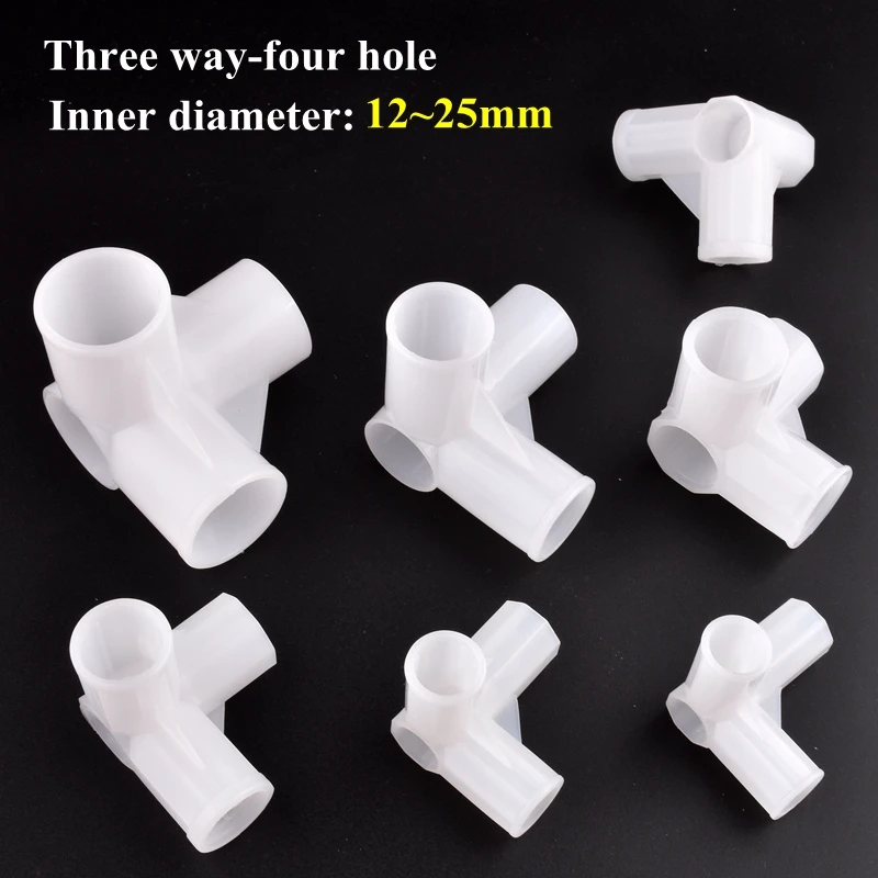 2~10Pcs 3D Three-Dimensional Connector Garden Tee Watering Irrigation ...