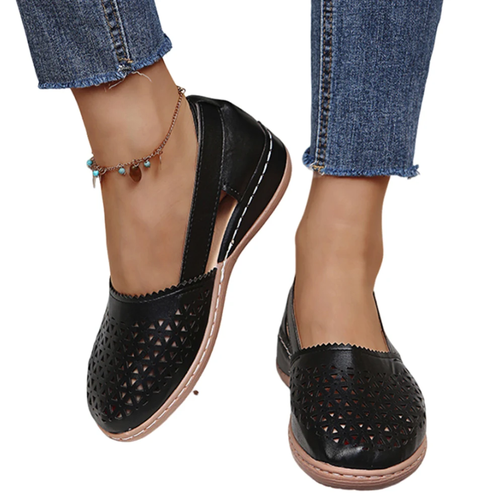 Respir-vel-fechado-toe-sand-lias-para-as-mulheres-confort-veis-sand-lias-planas-casuais ...