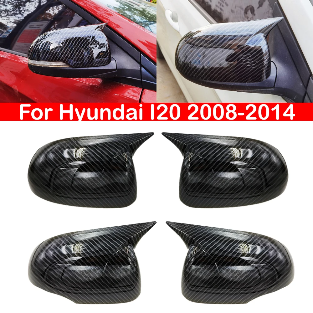 For-Hyundai-I20-2008-2014-Car-Rearview-Side-Mirror-Cover-Wing-Cap ...