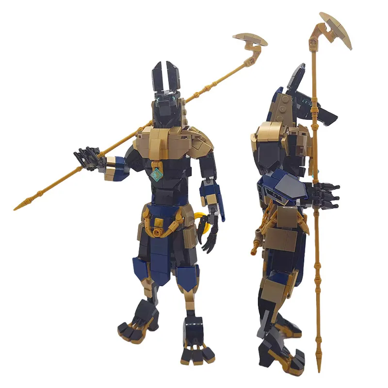 MOC-Anubised-The-Gods-Of-Egypt-Desert-Pyramid-Patron-Saint-Building ...