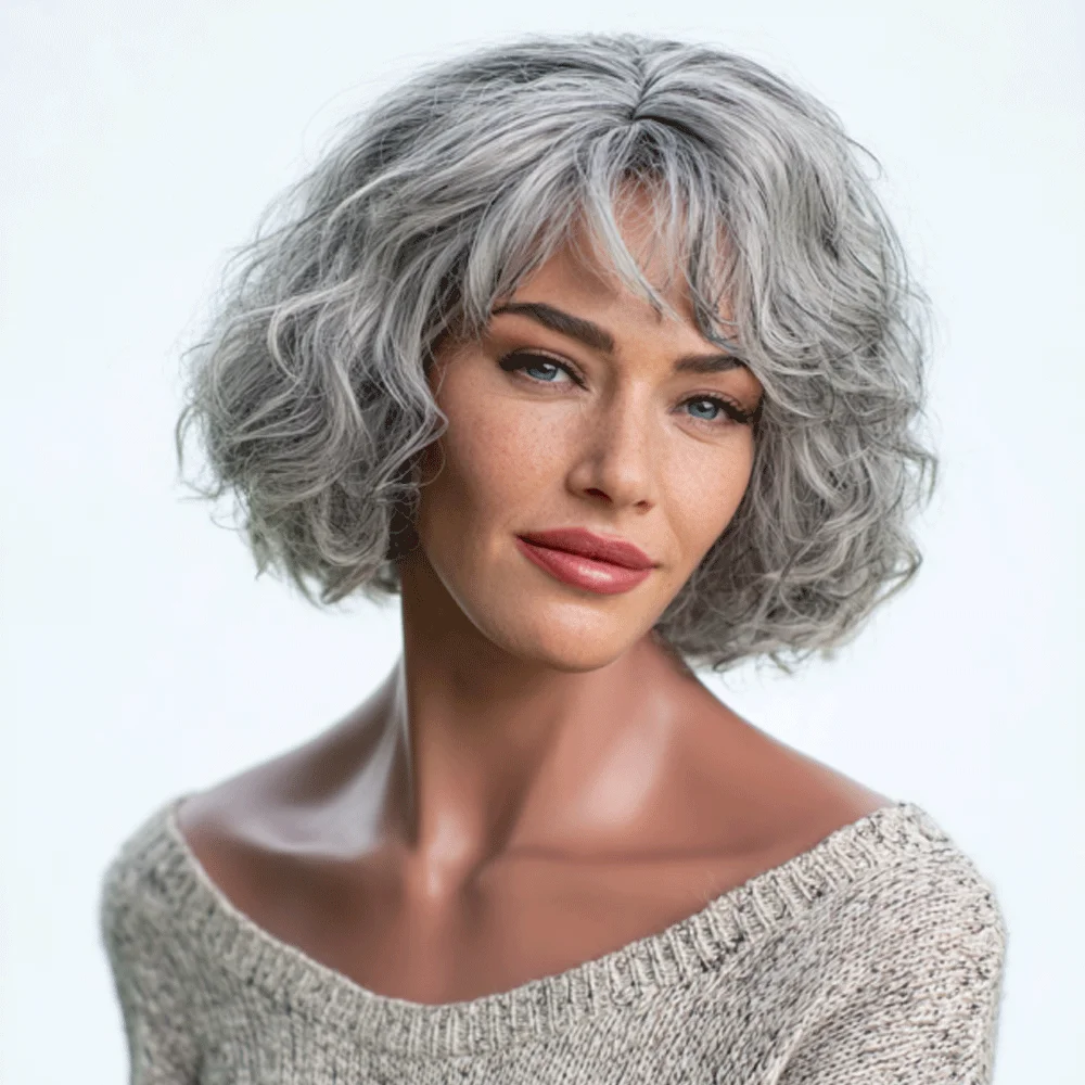 Embracing Natural Grey Hair: A Guide to Styling and Choosing the ...