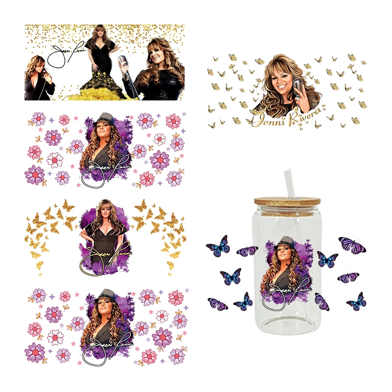 UV-DTF-Transfer-Sticker-Famous-People-Jenni-Rivera-Singer-Printed-For ...
