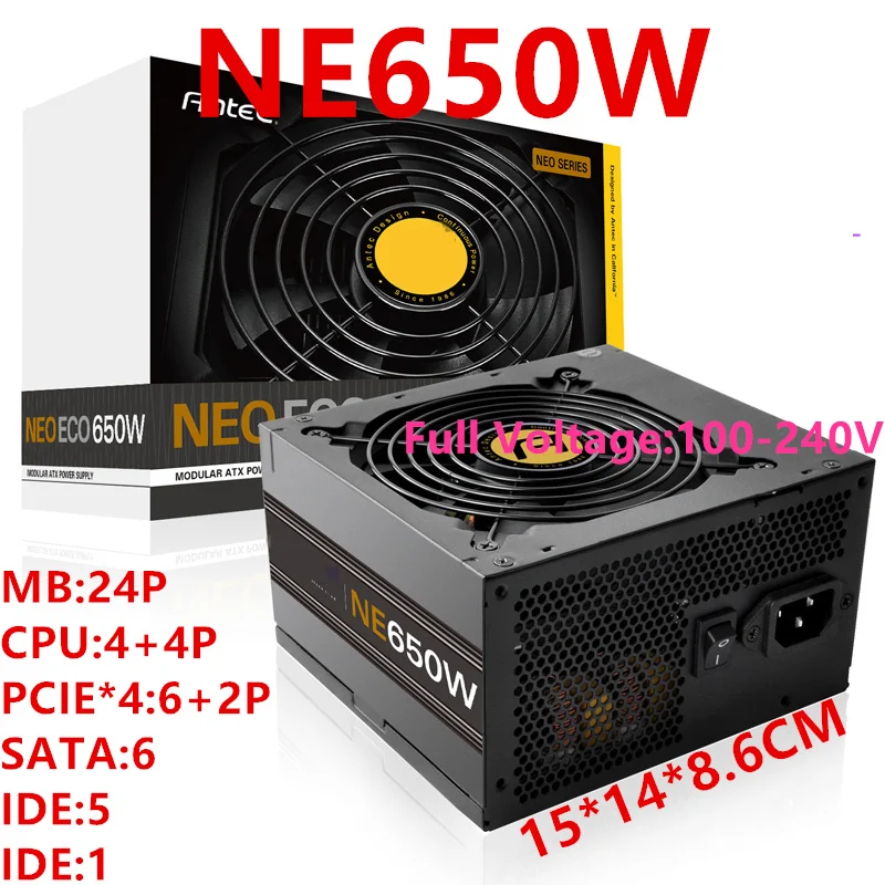 New Original PSU For Antec 80plus Bronze Half Module Game Silent Power ...