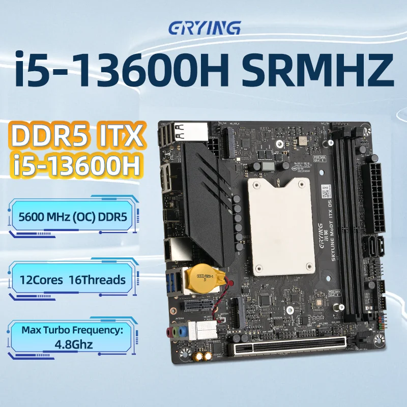 ERYING-ITX-Desktop-Motherboard-Set-with-Onboard-Core-CPU-Interposer-Kit-i5-13600H-i5-13600H ...