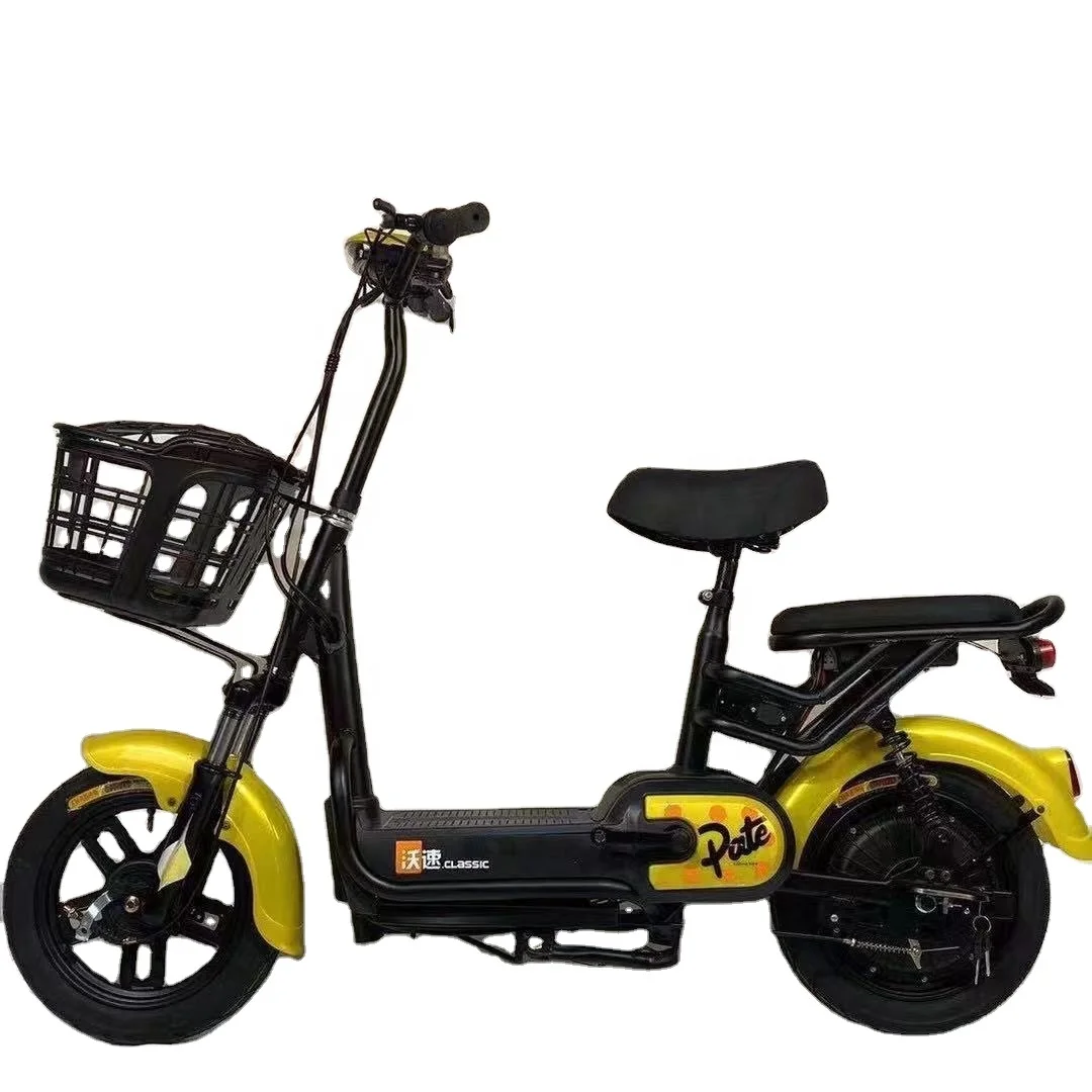Factory-Price-2-Seat-City-E-Bike-350W-Two-Wheeled-Electric-Bike-with ...