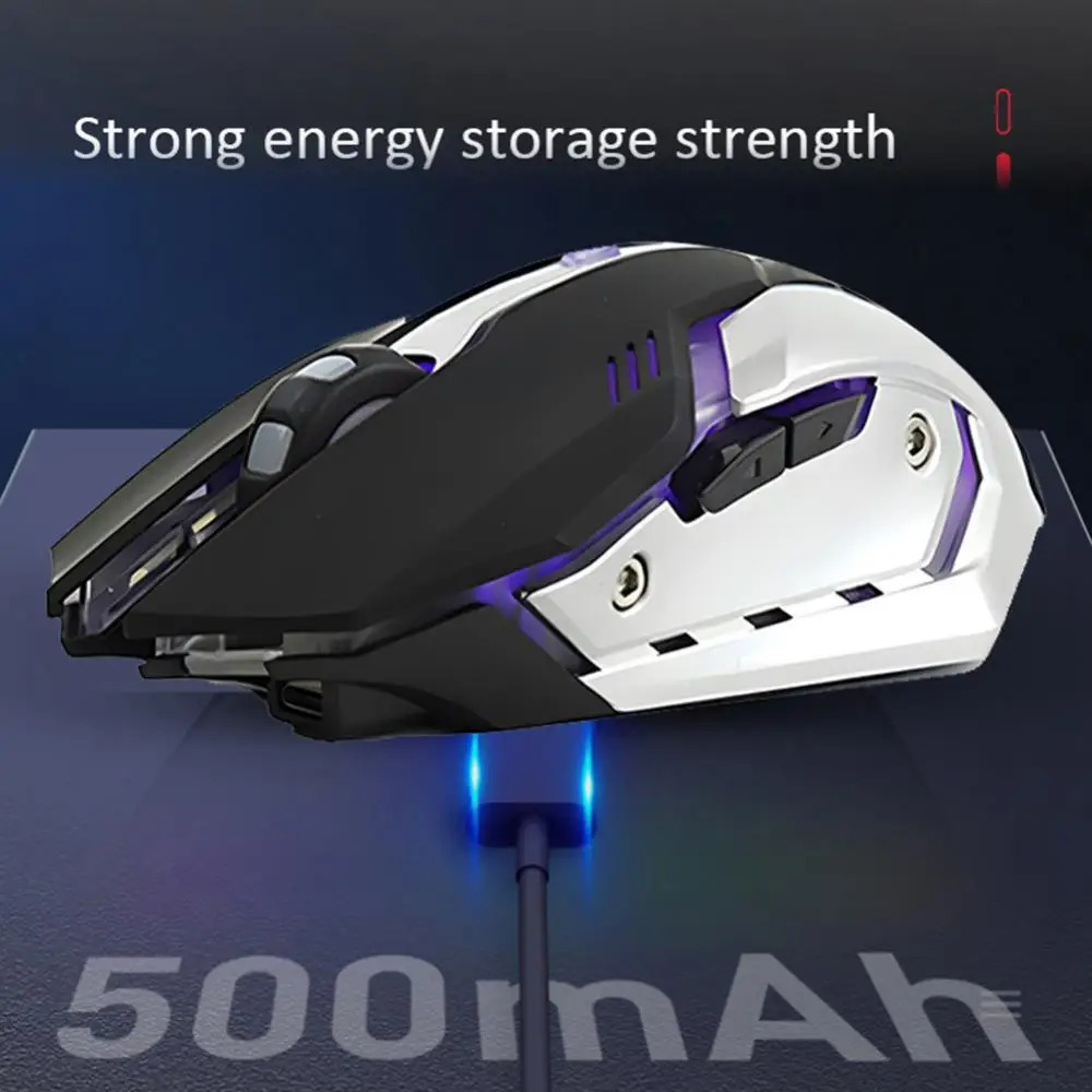 RYRA-Wireless-Silent-Gaming-Mouse-Rechargeable-2-4G-Ergonomic-Mouse-PC ...