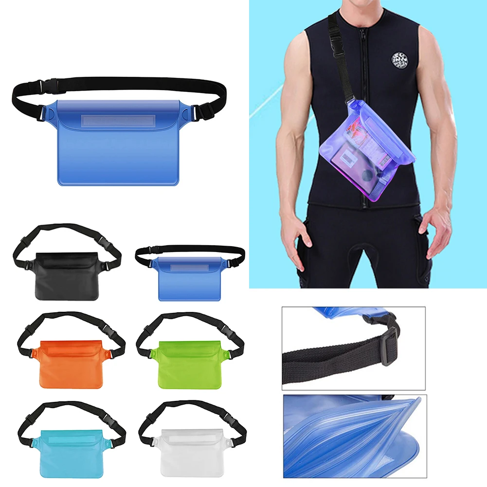 Waterproof Swimming Bag | Pvc Shoulder Pack Bag | Pvc Phone Case Wallet ...