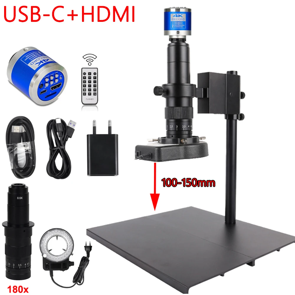 48MP-4K-1080P-HDMI-USB-C-Industrial-Video-Digital-Microscope-Camera-1 ...