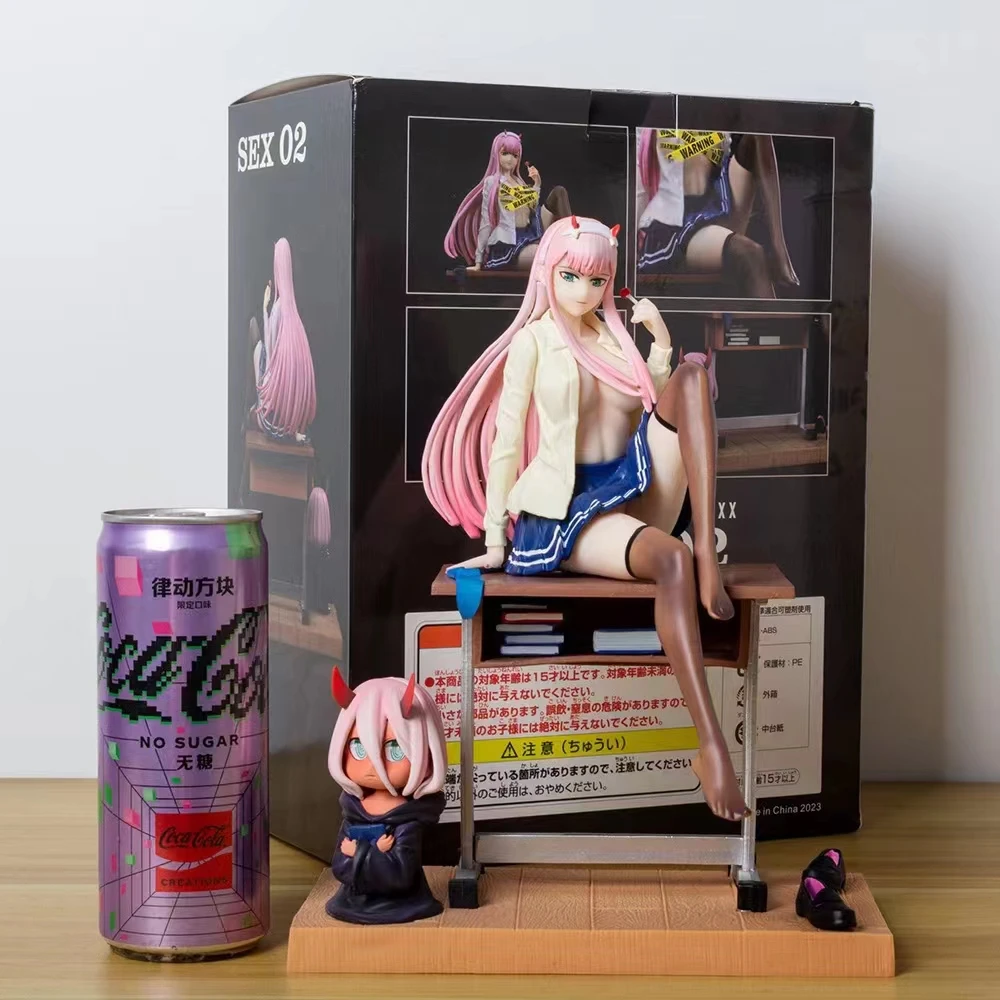 25cm Darling In The Franxx Zero Two Anime Girl Figure Sexy 02 Zero Two