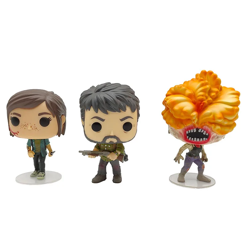 CLICKER-JOEL-ELLIE-Vinyl-Figurine-Dolls-Action-Figure-Collection-Model ...