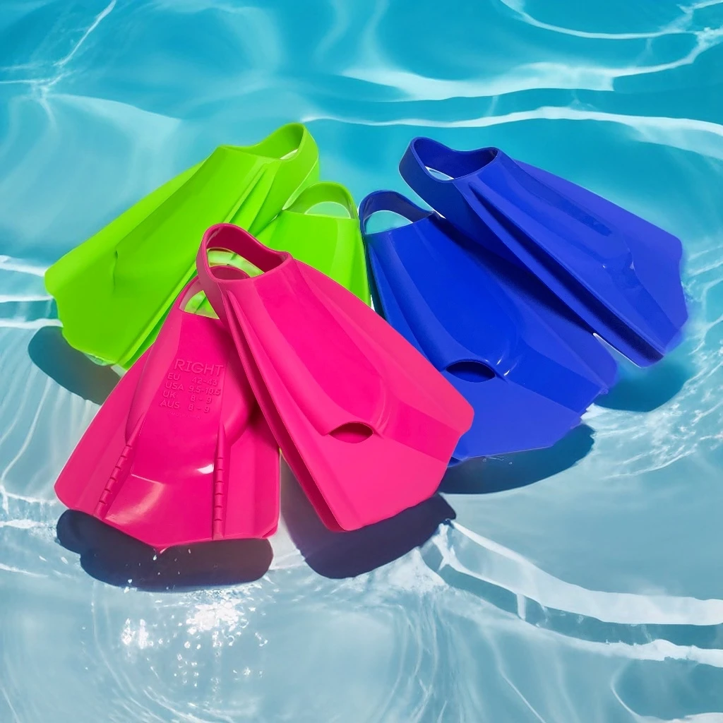 Unisex-Adult-Powerfin-Comfortable-Silicone-Short-Blade-Flippers ...