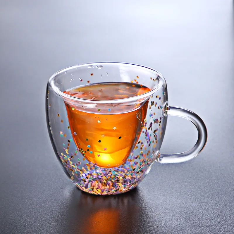 Heart-Love-Shaped-Glass-Mug-Couple-Cups-Double-Glass-Cup-Heat-Resisting ...