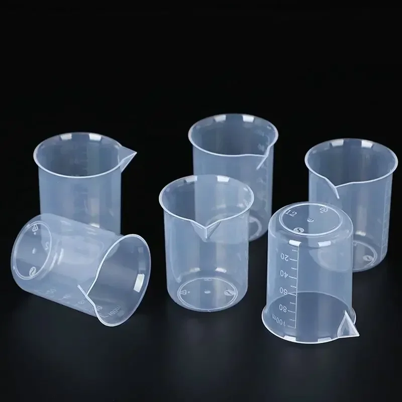 100ml-Measuring-Cup-Transparent-Scale-Plastic-Measuring-Cup-Lab ...