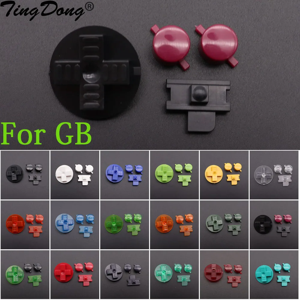 1set-Colorful-D-pad-Buttons-For-GameBoy-Classic-For-GB-DMG-A-B-buttons ...