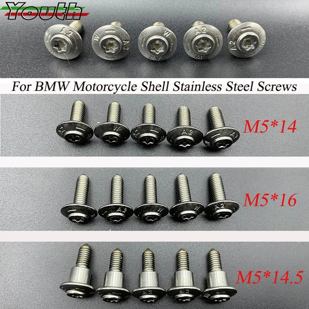 Motorcycle-M5-Shell-Stainless-Steel-Screws-For-BMW-S1000RR-K1300S-HP4 ...