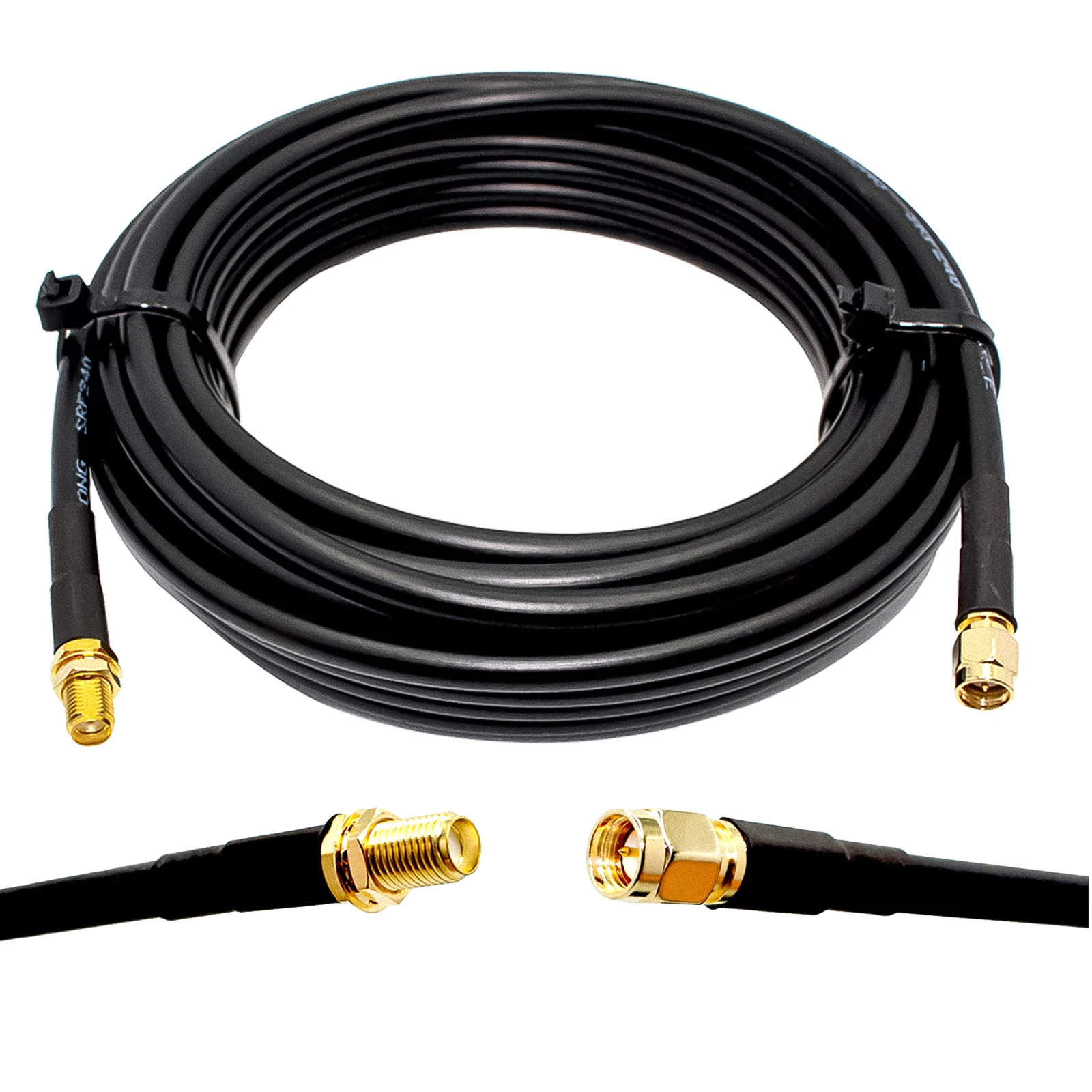 SMA-Male-to-SMA-Female-Connector-SRF240-COAX-CABLE-50Ohm-Extension ...