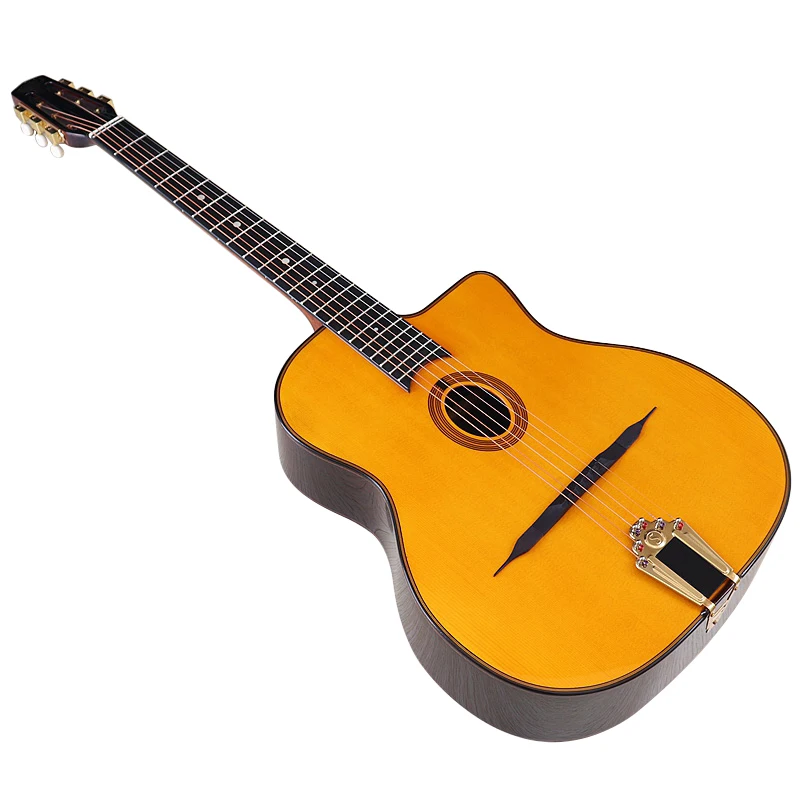 41-Inch-Django-Guitar-Spruce-Wood-Top-Gypsy-Swing-Acoustic-Guitar ...