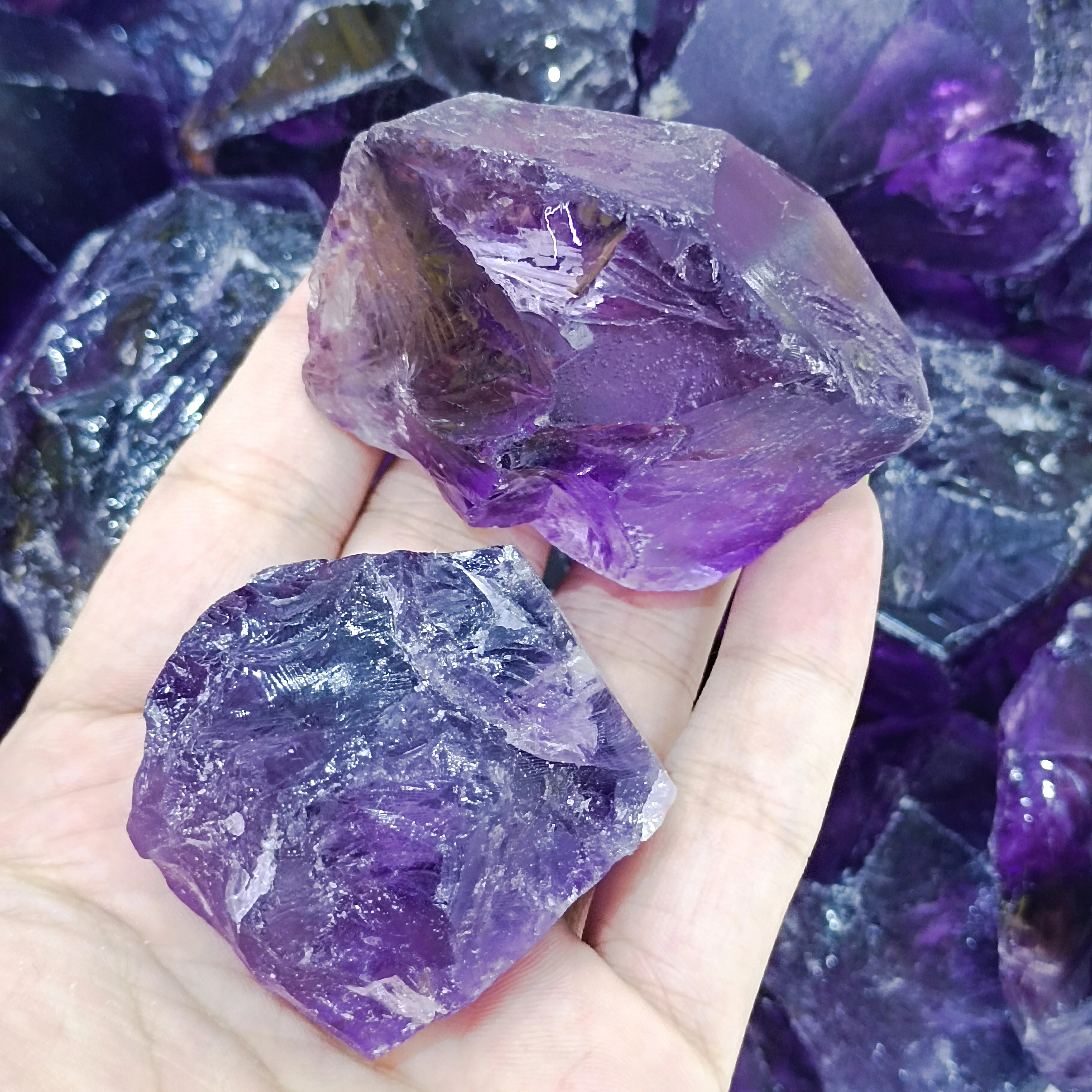 Purple Quartz Crystals
