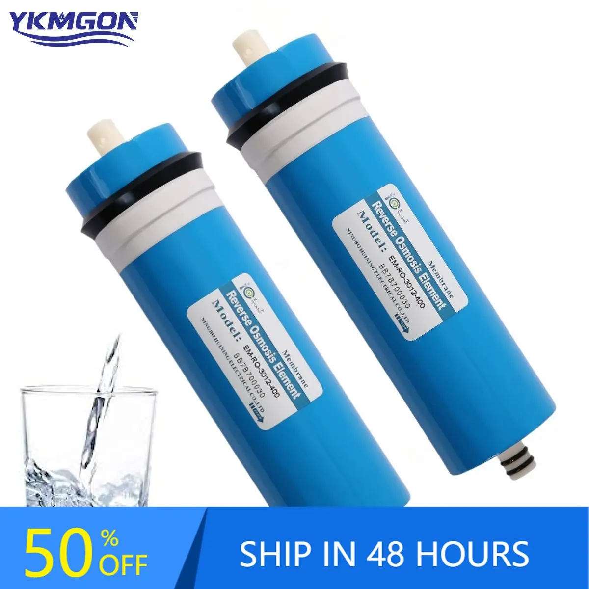 YKMGON-400GPD-RO-Membrane-Reverse-Osmosis-Water-Filter-Drinking-Water ...