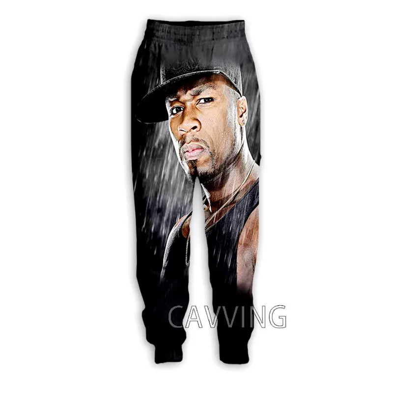 New Fashion 3D Print Rapper 50 Cent Casual Pant Sport Sweatpants ...