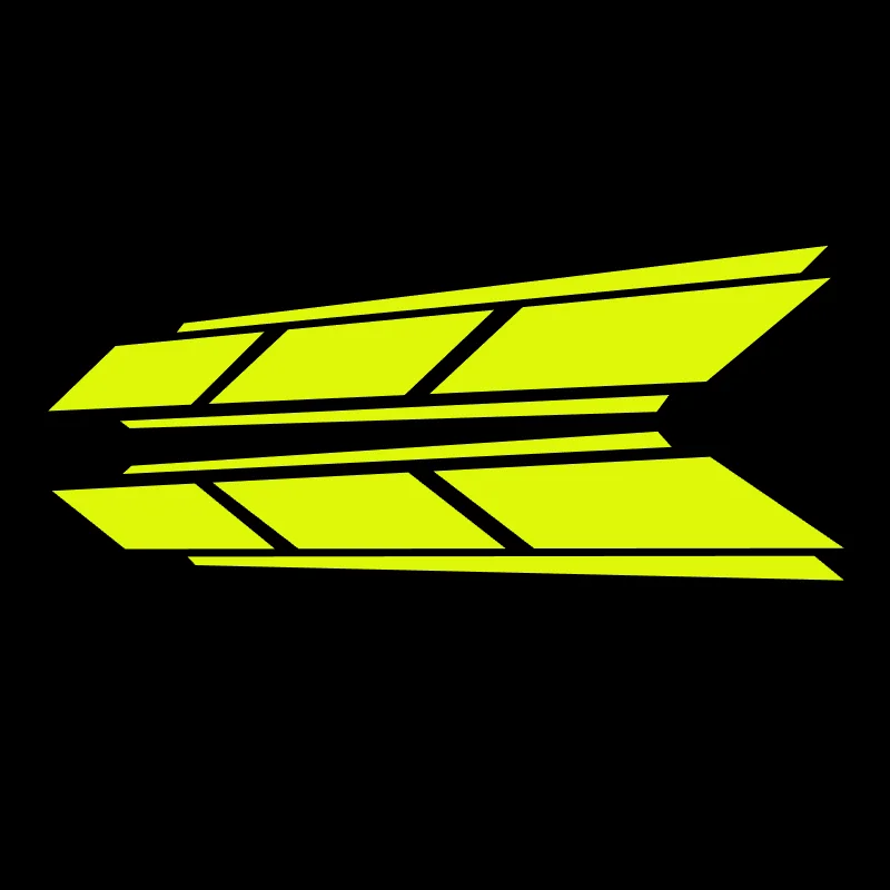 Motorcycle-Front-Fender-Comb-Universal-Stickers-Decoration-Reflective ...