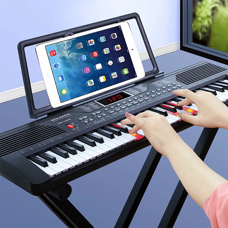 Teclado-Musical-Profissional-Controlador-Midi-Piano-Eletr-nico ...
