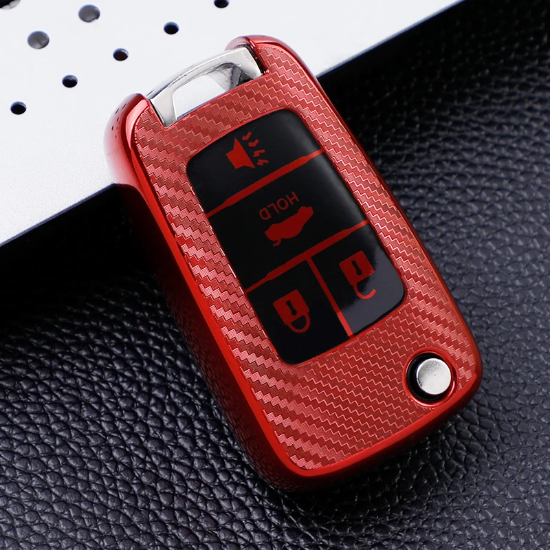 Carbon-Fiber-TPU-Car-Key-Case-Cover-for-Buick-Chevrolet-Cruze-Opel ...