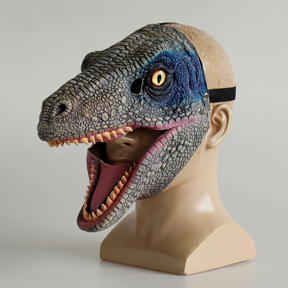 Dinosaur-Mask-Cosplay-Raptor-Velociraptor-Overlords-Dinosaur-Latex ...