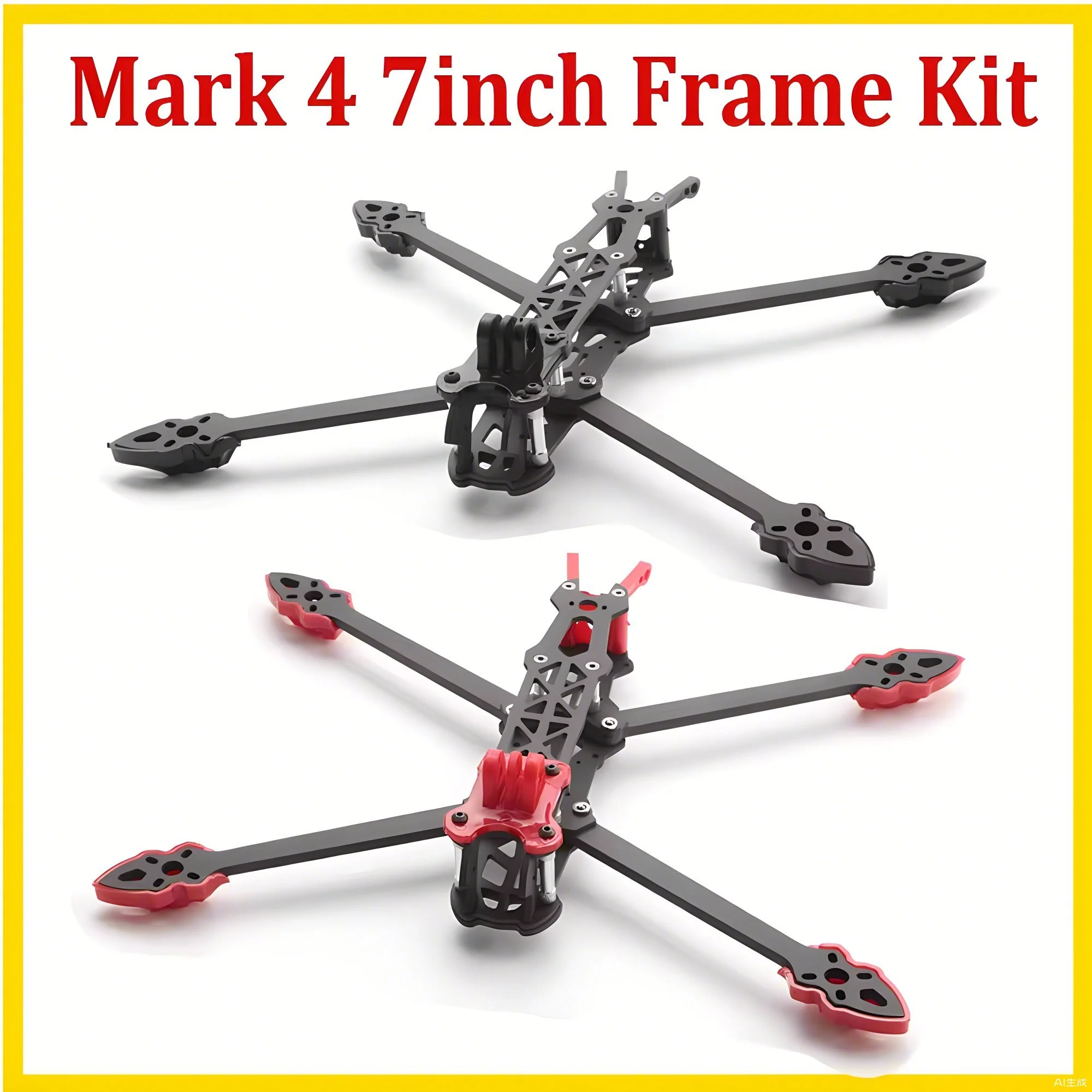 Marco-de-estilo-libre-para-Dron-de-carreras-cuadric-ptero-Mark-4-de-5 ...