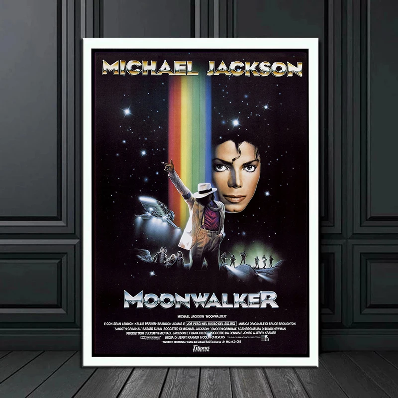 Michael Jackson Moonwalker Movie Poster