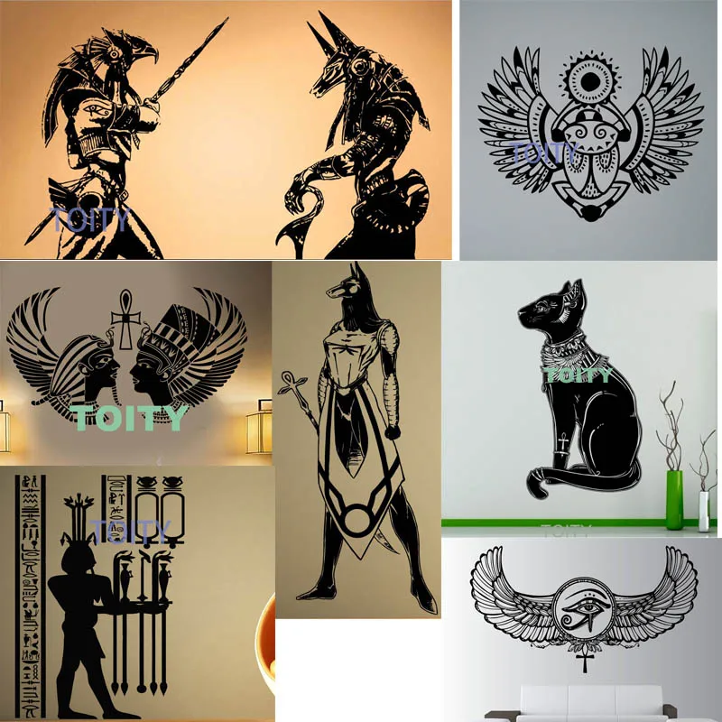 Anubis And Horus Drawings