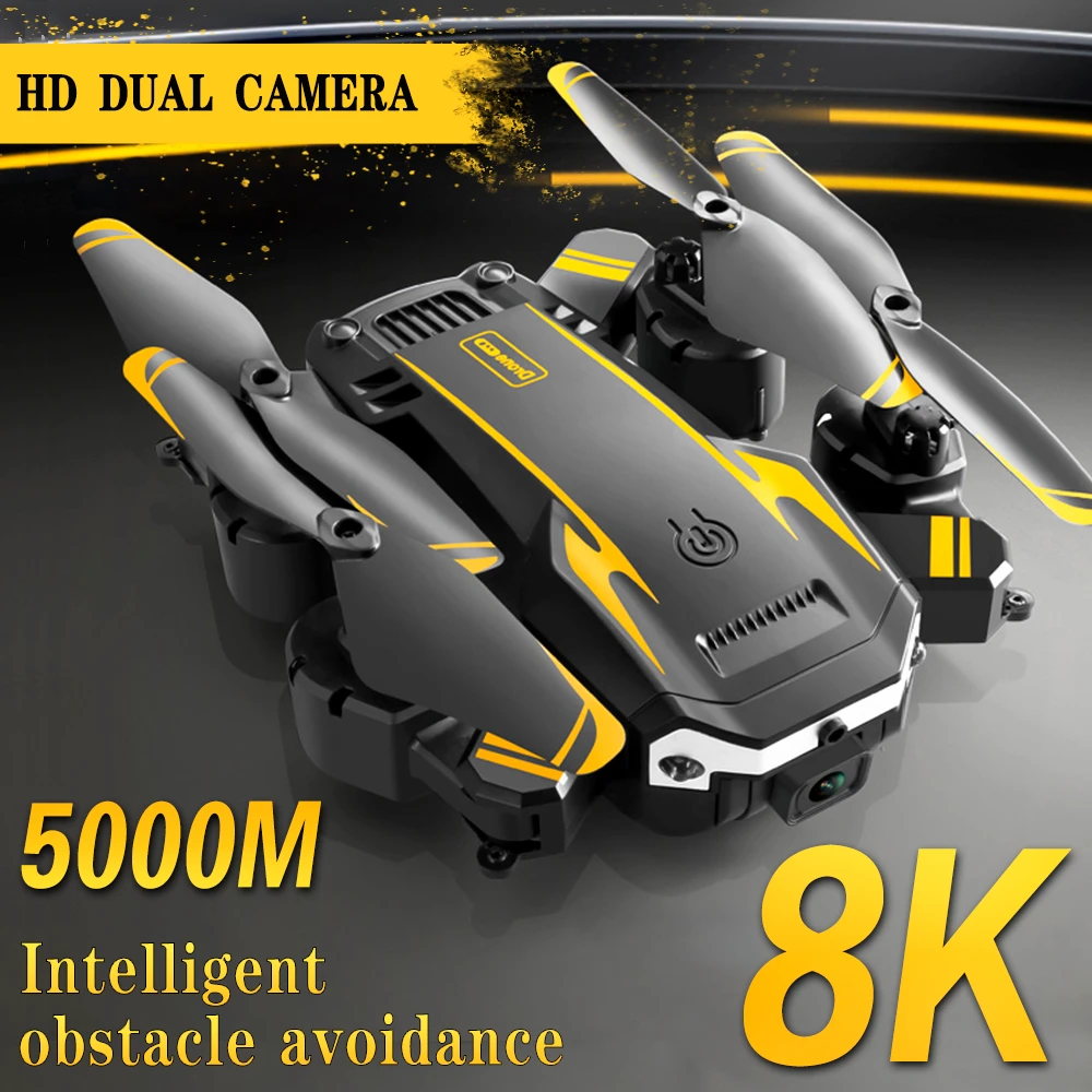 プロフェッショナルHDカメラ付きドローン,fig6 8kドローン,5g,デュアルhd,GPS,四角柱,飛行距離5000m ...
