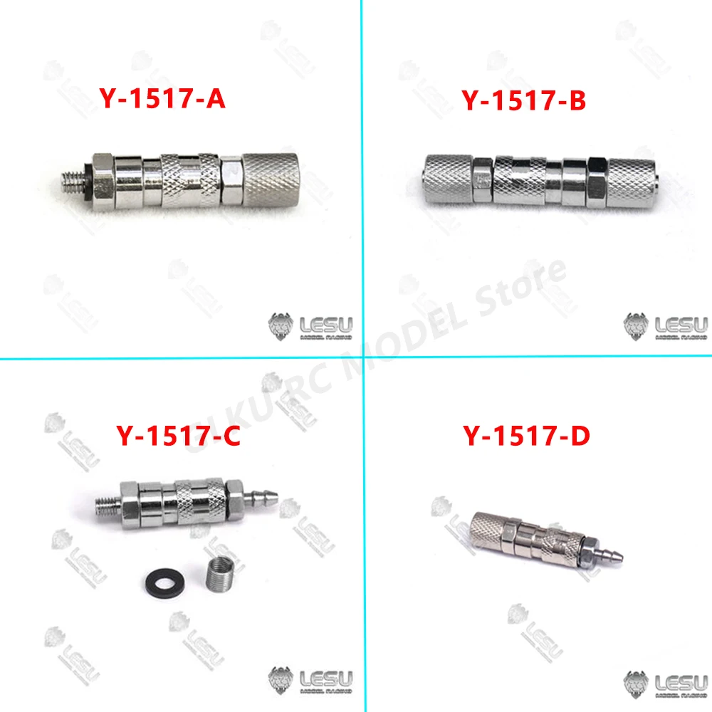 LESU Y-1517-A B C D Precision High Pressure Quick Disassembly Adapter ...