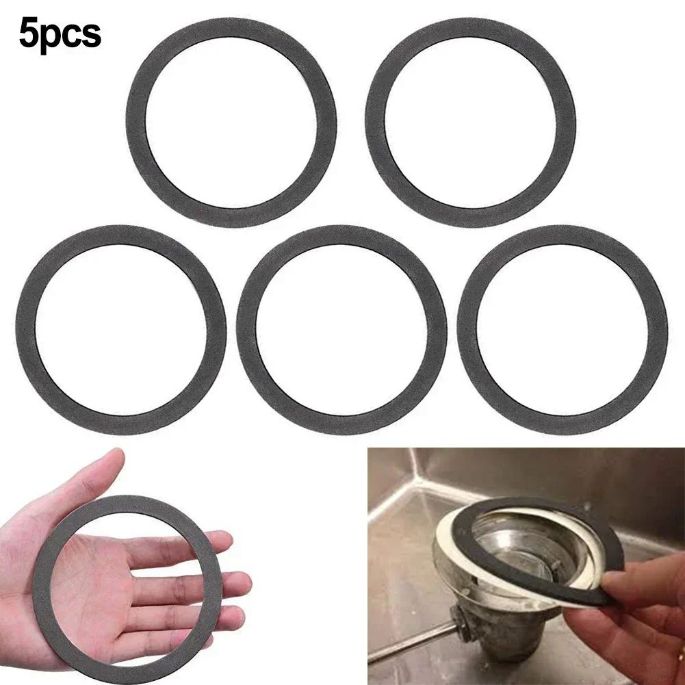 5Pcs Strainer Gasket Seal Ring Rubber Washer For 3-1/2 Inch Kitchen ...