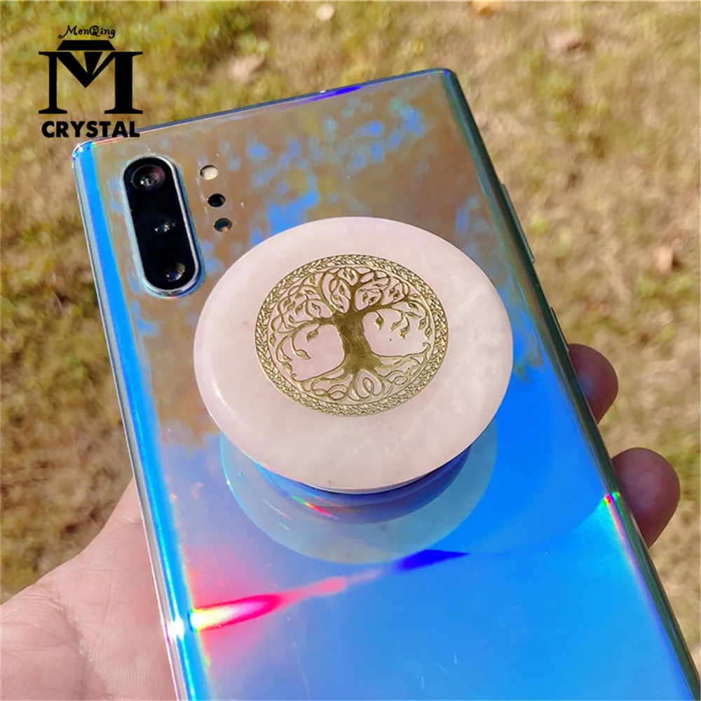 Natural-Rose-Crystal-Stone-Mobile-Phone-Holder-Support-Crystal-Phone ...