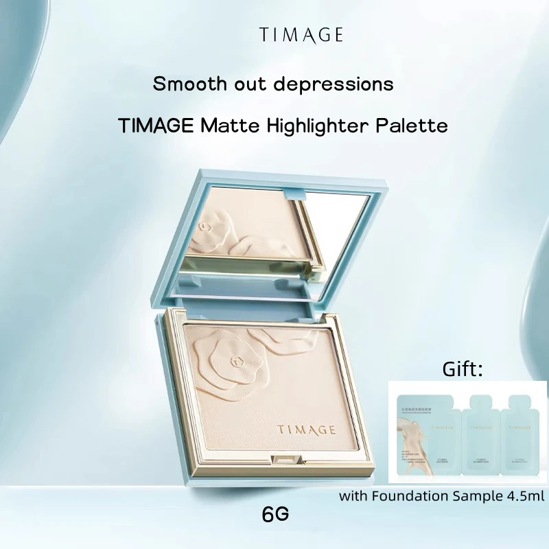 TIMAGE-Master-Matte-Highlighter-Powder-Palette-Mini-6g-High-Gloss ...