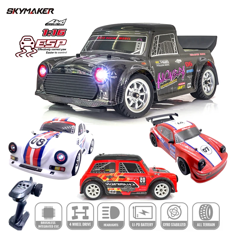 Sg1605 Sg1606 Ud1607 Ud1608 1/16 Rc Car High Speed 2.4g Brushless 4wd ...