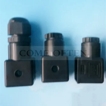 DIN43650A Solenoid Valve Plug Waterproof Hydraulic Solenoid Valve Plug ...