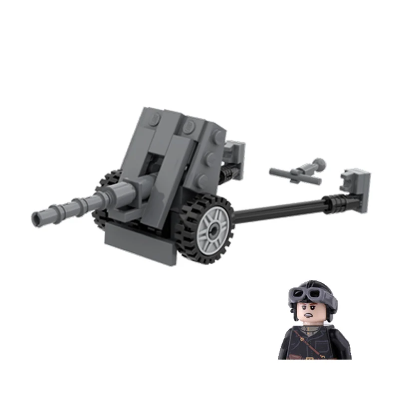 Lego Ww2 Anti Personal Gun