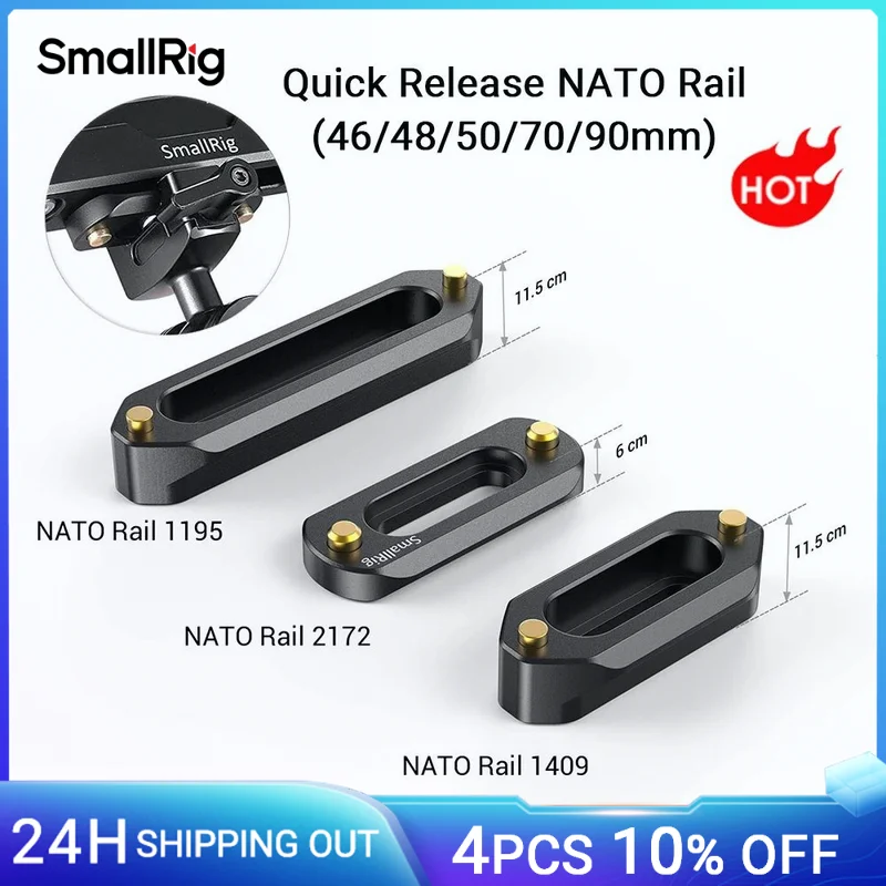 SmallRig-Mini-NATO-Rail-Camera-Anti-Off-Quick-Release-NATO-Rail ...