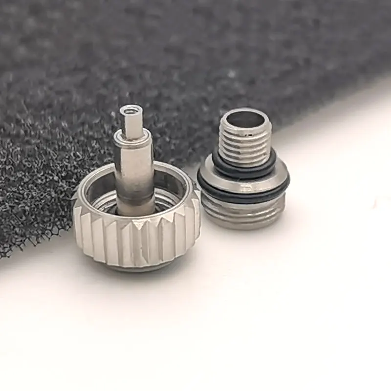 Stainless Steel Watch Crown For RLX Submariner 116610 GMT 116710 Yacht ...