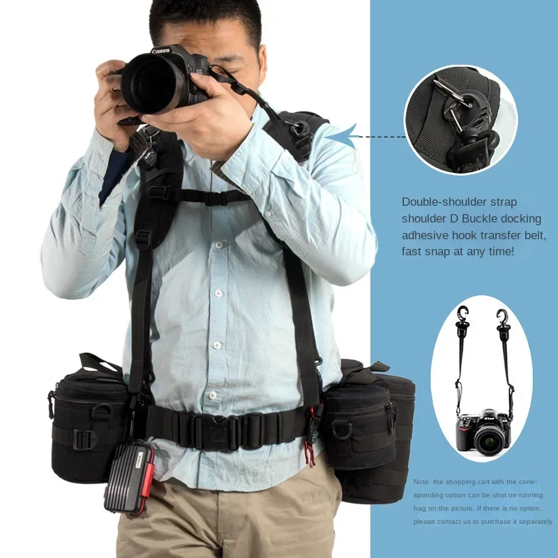 Camera-shoulder-strap-quick-adjustment-system-Camera-neckstrap-Double ...